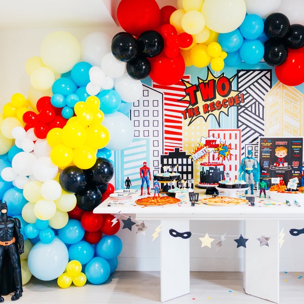 Super Hero Theme - Etsy