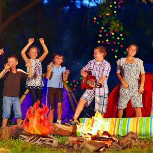 Inflatable Campfire: S'mores Party Bonfire Decoration - Etsy