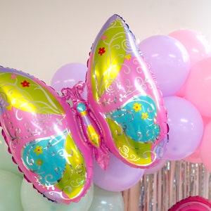 Garden Fairy Balloon Arch Kit | Fairy Garden Party, Fairy First ...