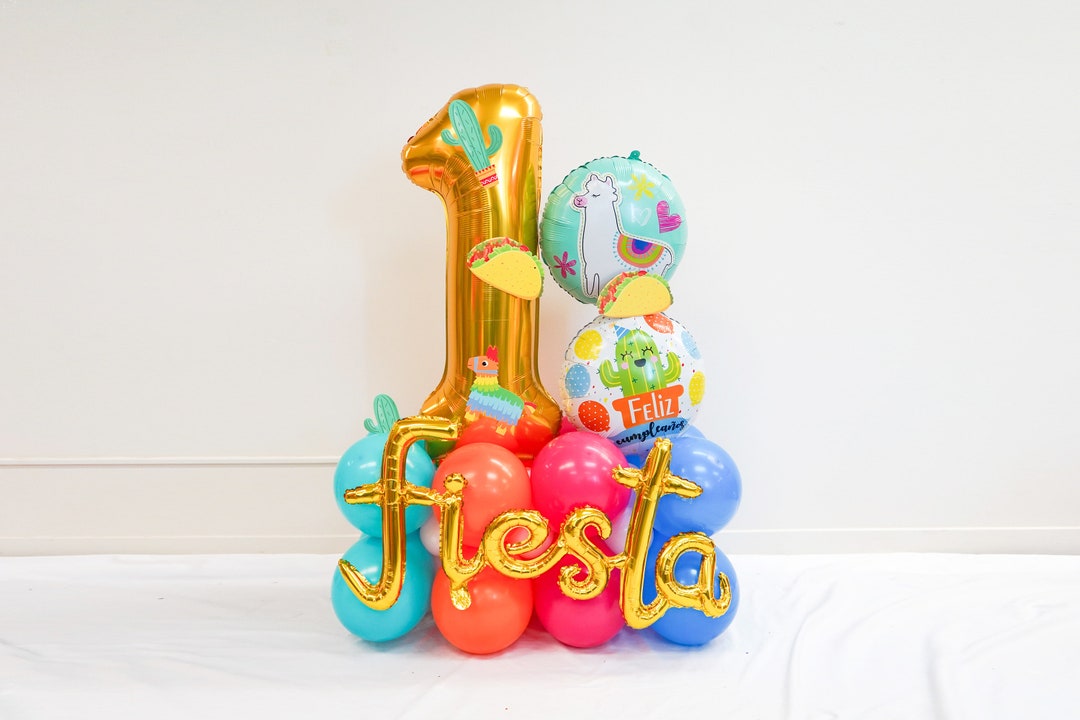 Taco Bout a Baby Taco Bout a Love Balloon Column | Birthday Fiesta ...
