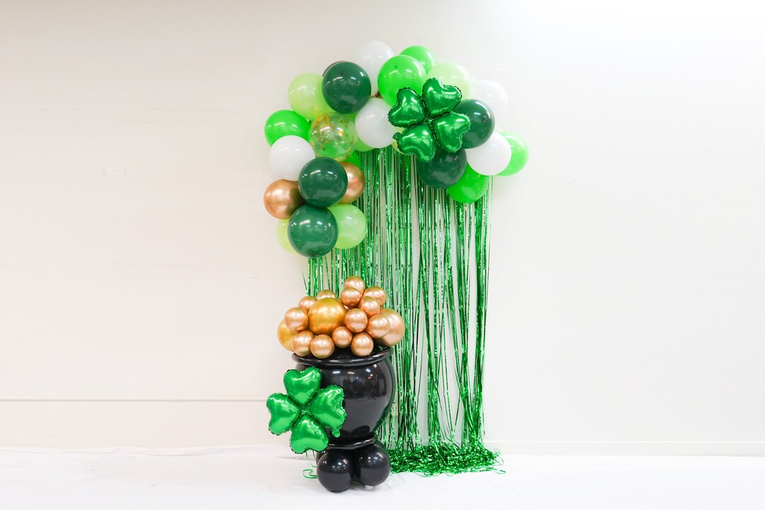 St Patricks Day Balloon Garland Kit | St Patricks Day Birthday Party ...