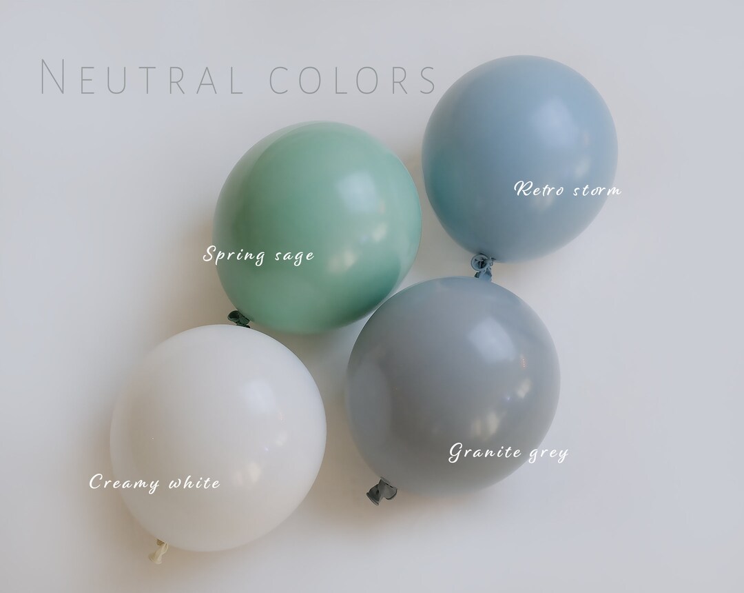 Boho Neutral Spring Color Balloon Garland | Arch Balloon Garland DIY ...