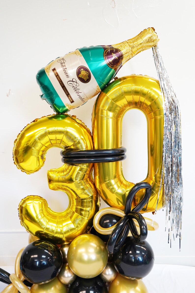 30th Birthday Party Decorations: Drink DIY Balloon Garland Kit - Etsy