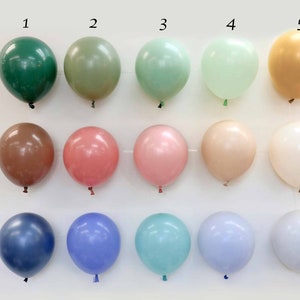 Custom Boho Style Matte Balloon Garland Kit Balloon Decor | Etsy