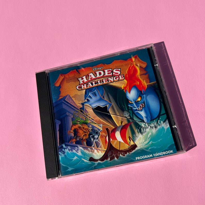 1998 Disney Hercules Hades Challenge Computer Game CD-ROM - Etsy