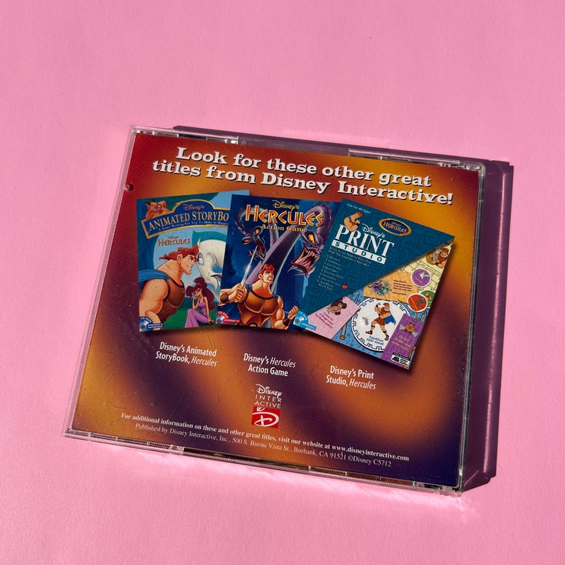 1998 Disney Hercules Hades Challenge Computer Game CD-ROM - Etsy