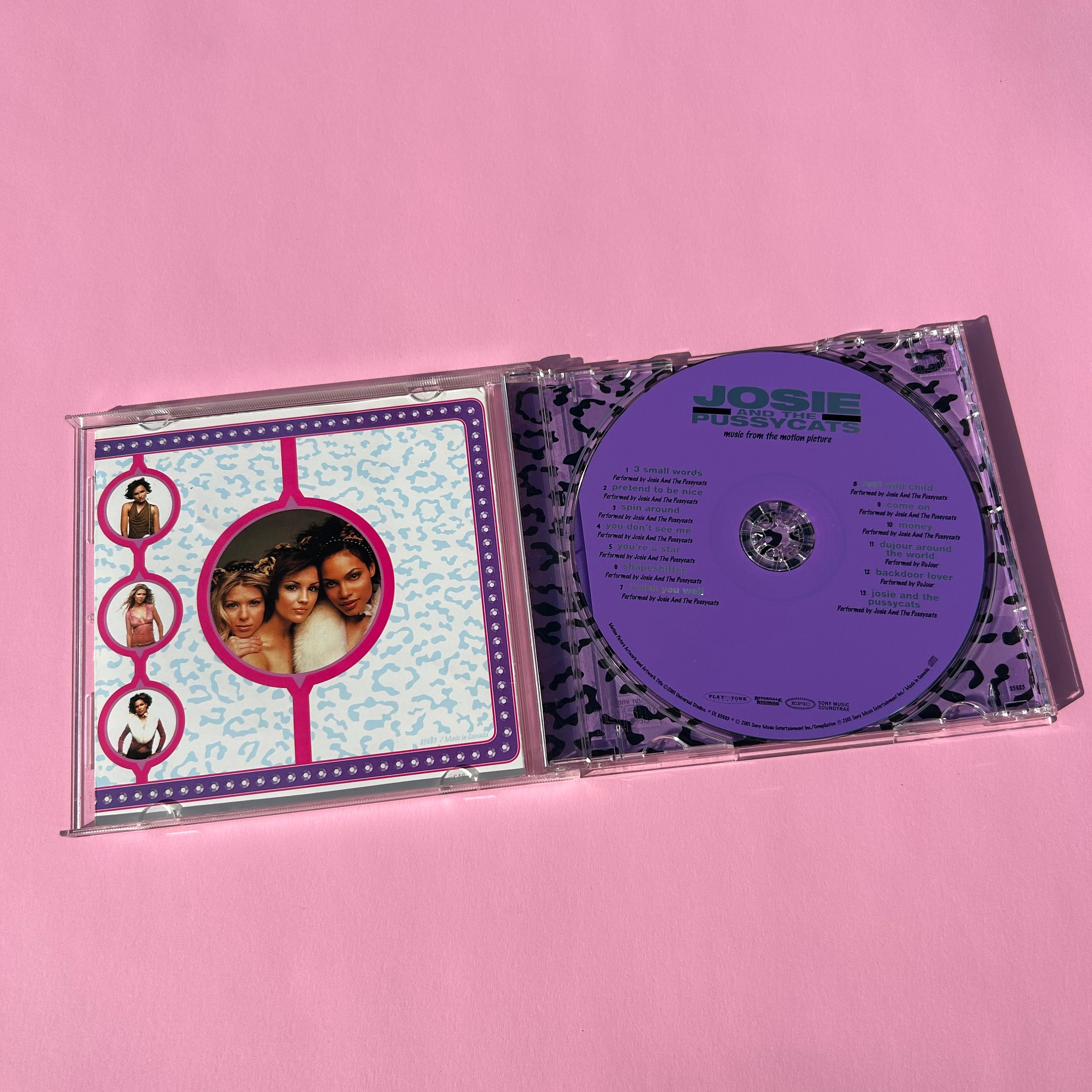 2001 Josie And The Pussycats Movie Soundtrack Cd Etsy Canada
