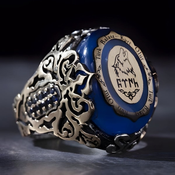 Wolf Rings for Men - Etsy