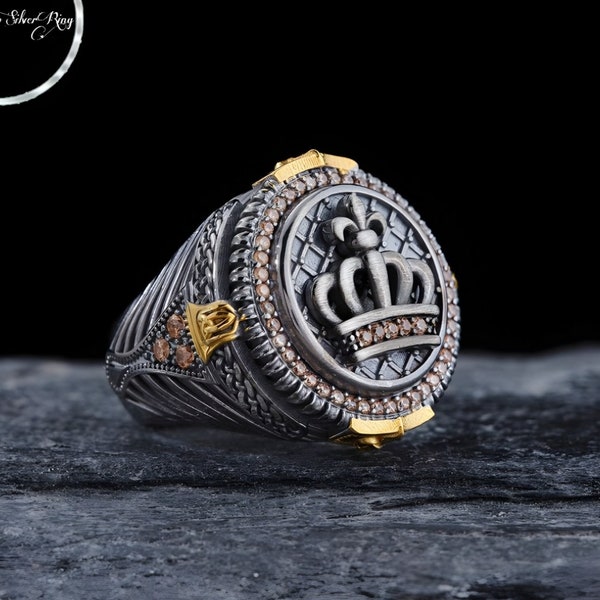 Buy Mens Gold Sovereign Rings Online In India - Etsy India