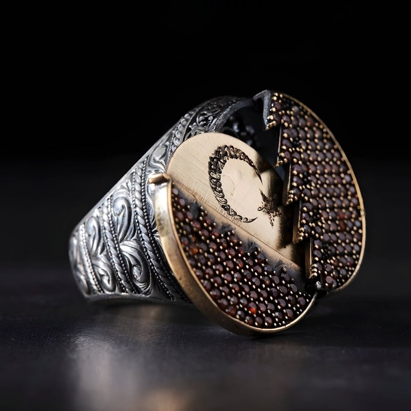 ReyhanSilverRing (Ships from: Türkiye) - Etsy