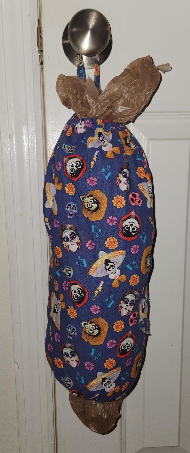 Grocery Bag Dispenser – Kitchen Plastic Bag Storage, Coco Theme - Etsy