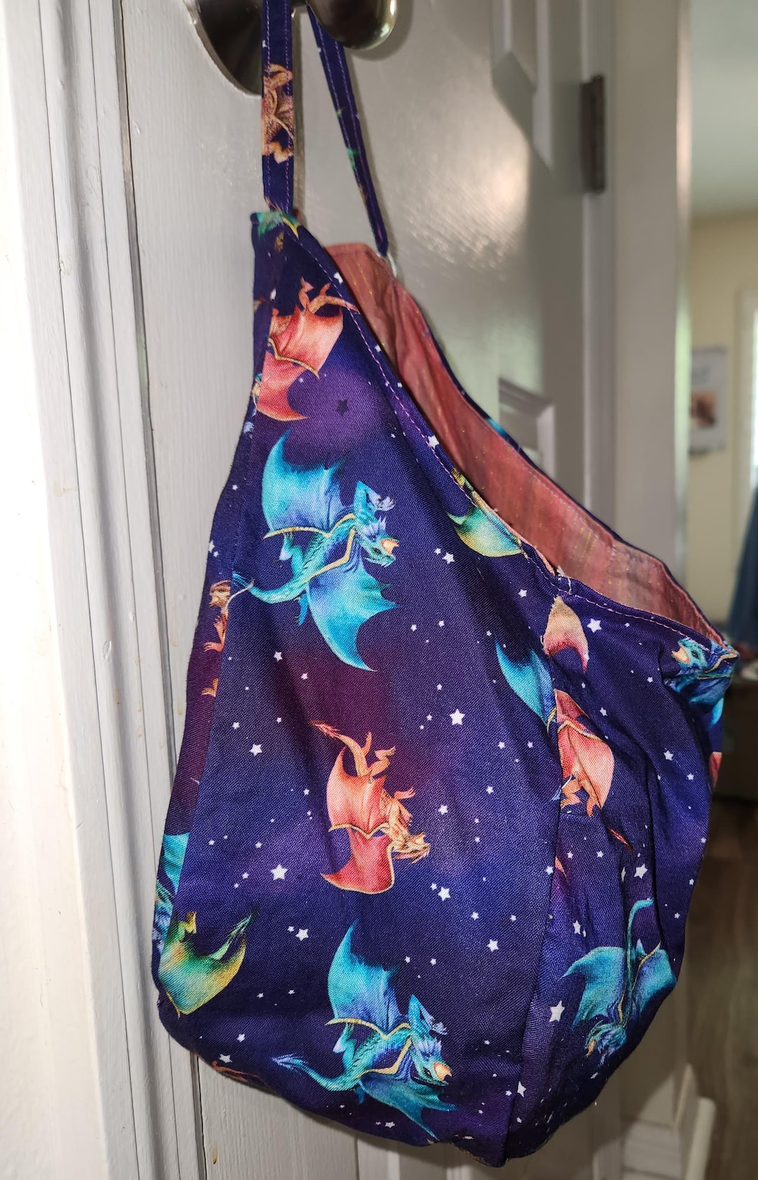 Majestic Dragon Tote Bag – Bold Design for Fantasy Fans - Etsy