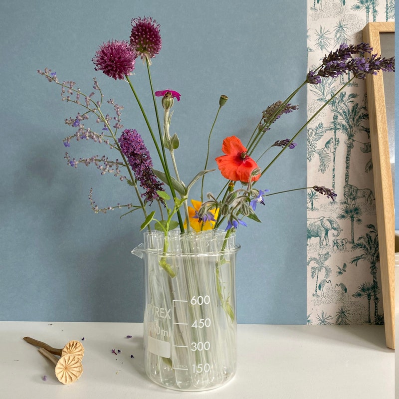 Beaker Vase - Etsy