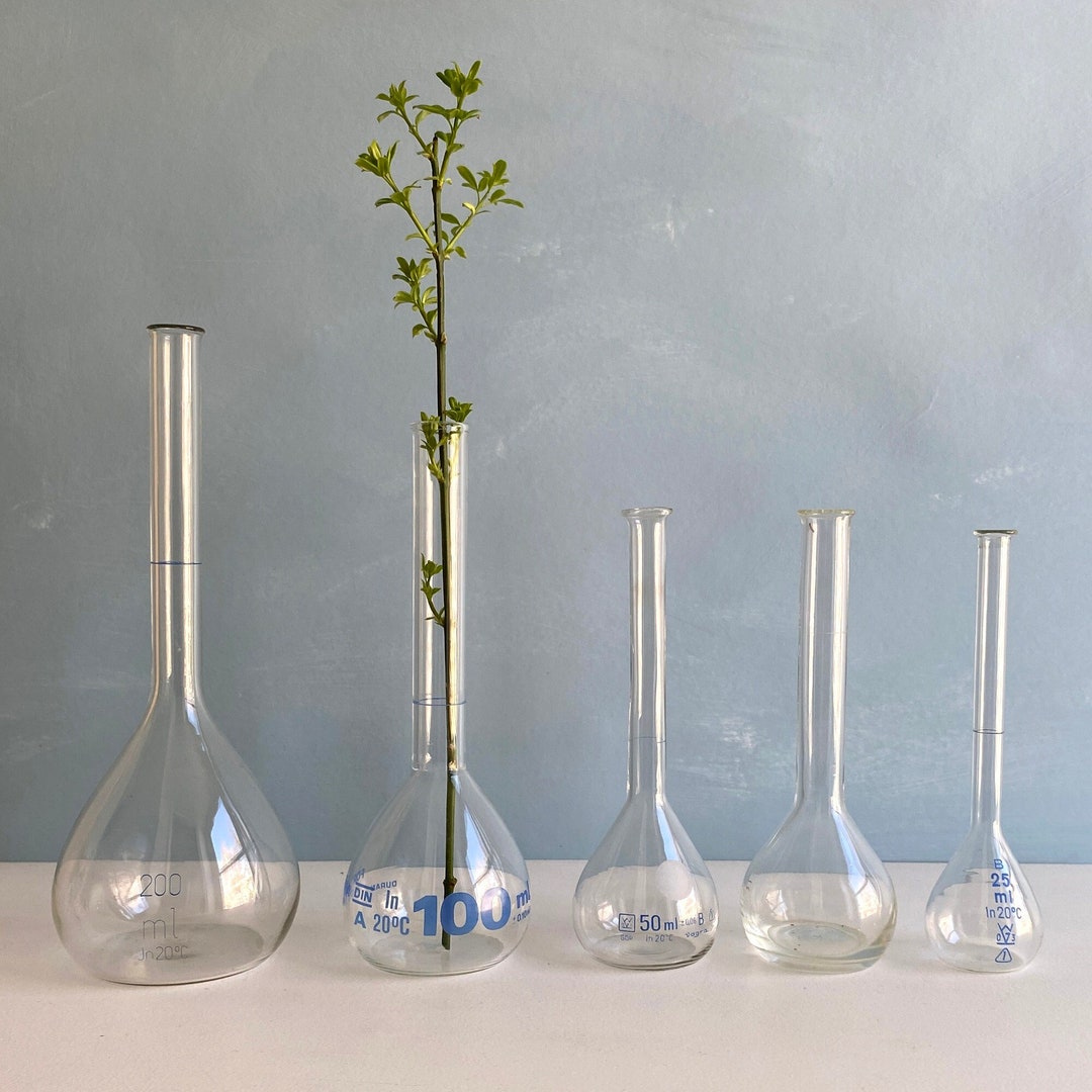 1 X Vintage Long Neck Flask 100 Ml - Etsy