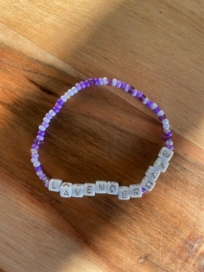 SALE Taylor Swift Inspired Quotes Lyrics Friendship Bracelet Beaded ...