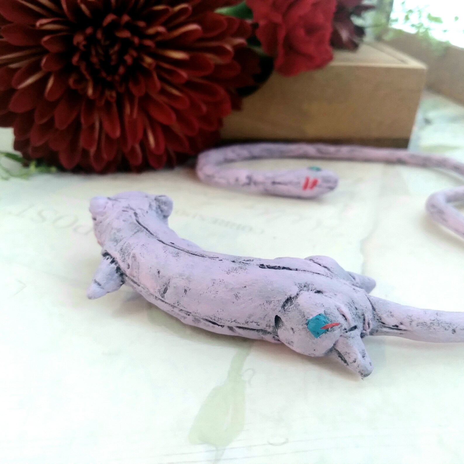 Dingy Distorted Mew Plush Sculpture Mew Figurine With an - Etsy