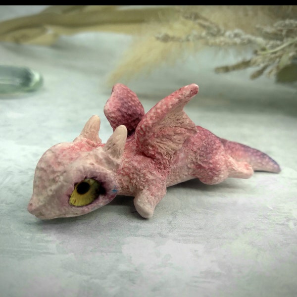 Cute Baby Dragon Figurine - Etsy