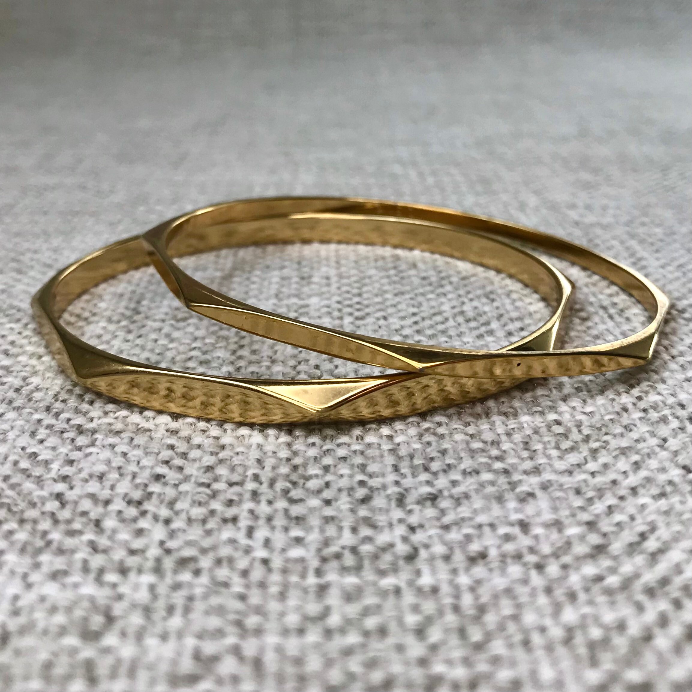 Винтажный браслет Monet Bangle Браслет Набор Золотой Тон - Etsy