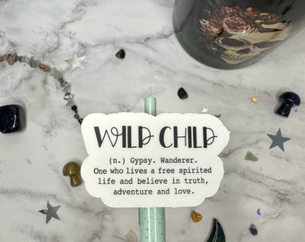 Wild Child Decal - Etsy