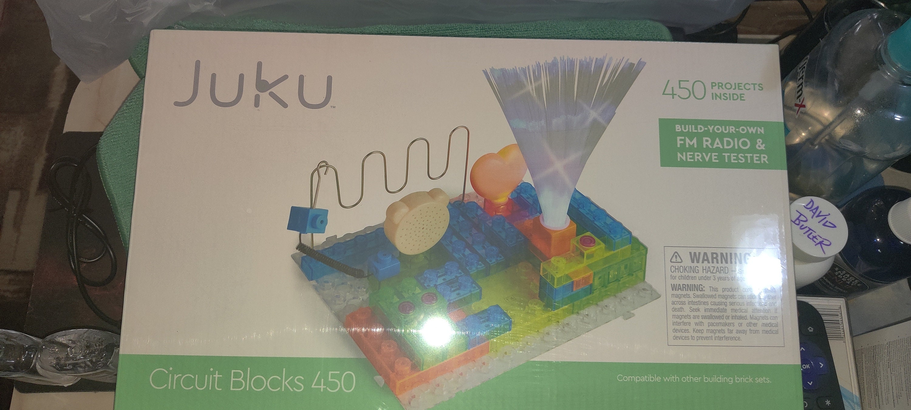 Toys & Games Learning & School JUKU CIRCUIT Blocks 450 Projects Build ...