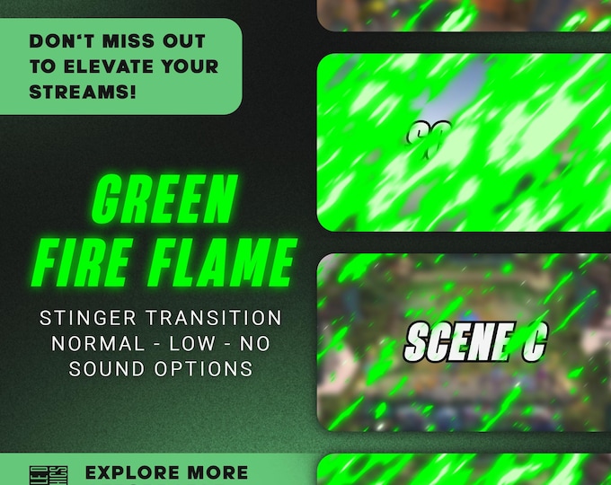 ANIMATED STREAM SCENE Pack | Shooting Star | Galaxy | Star Burst | Blue ...