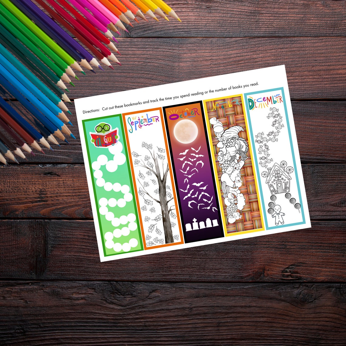 Kid Bookmarks, Book Tracker Bookmarks, Reading Tracker Bookmarks ...