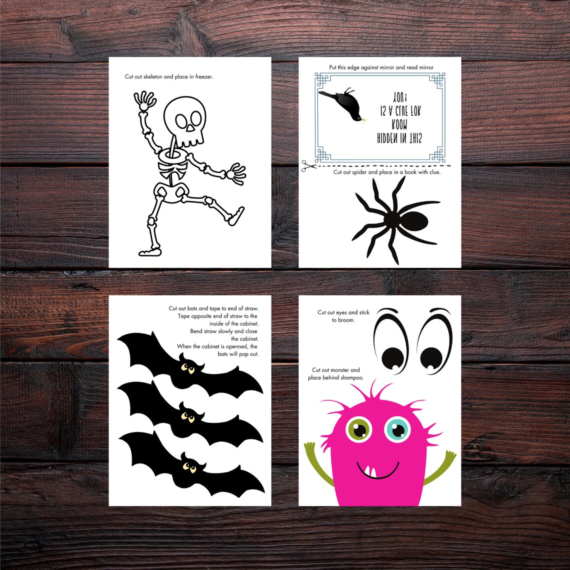 Printable Halloween Scavenger Hunt, Halloween Game for Kids, Halloween ...