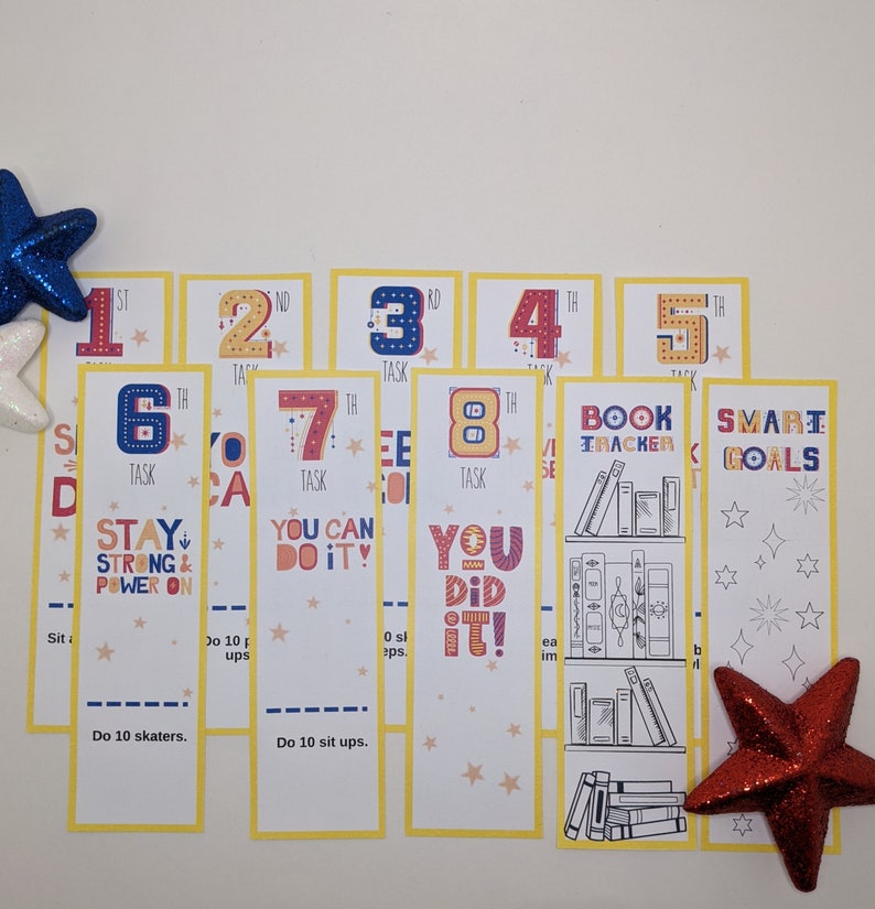 Printable Daily Rhythm Primary Bookmarks, Schedule Bookmarks, Book ...