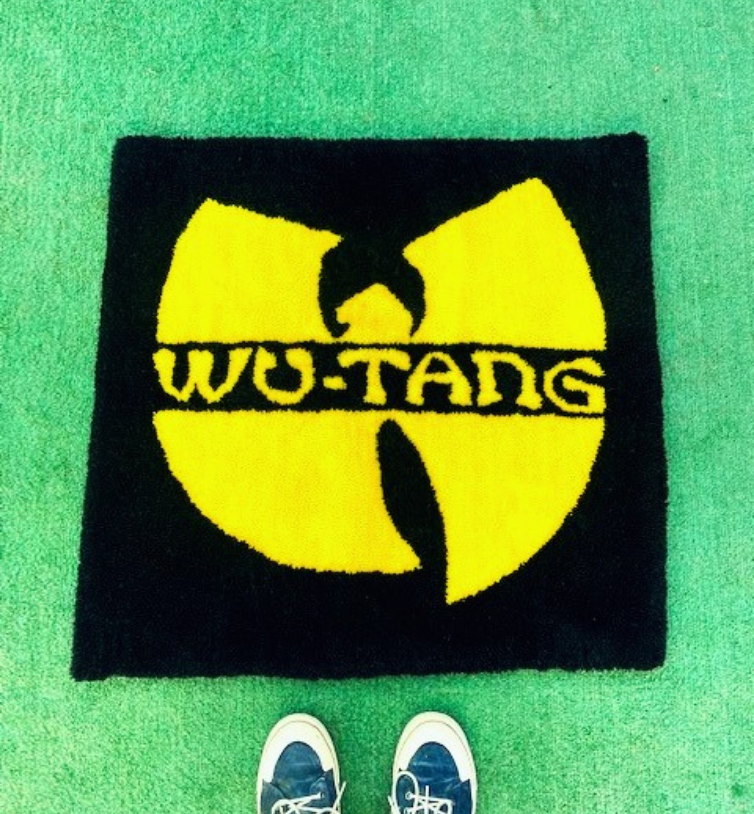 Wu Tang Rug Handmade Tufted Rug Wu Tang Clan - Etsy