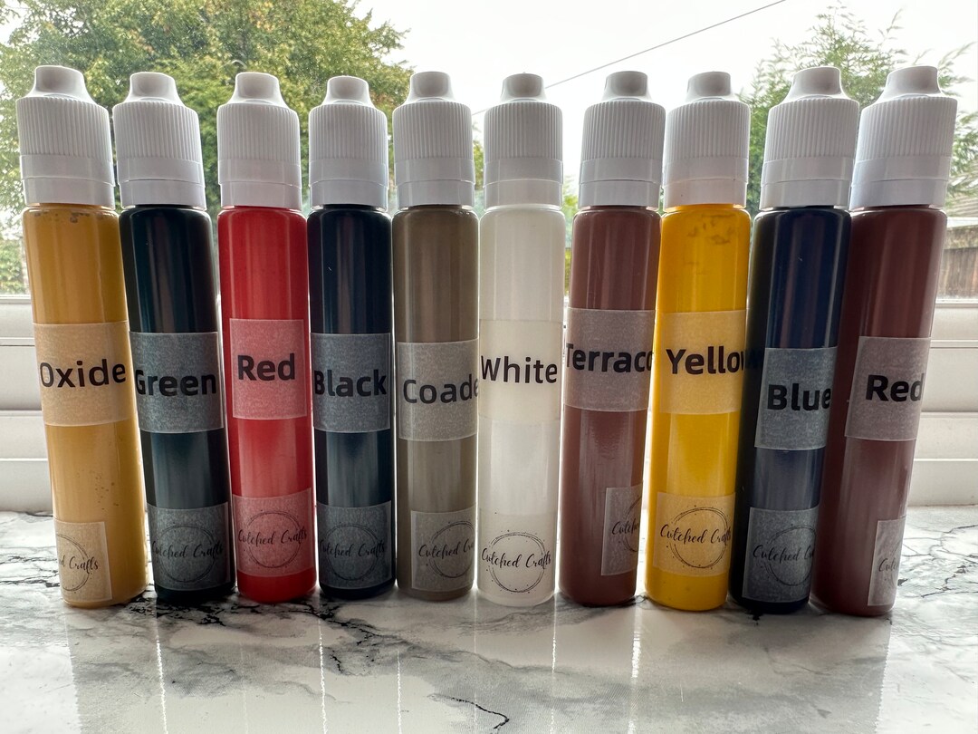 All 10 Original Extra Large/ Jesmonite Pigments 10x30g - Etsy