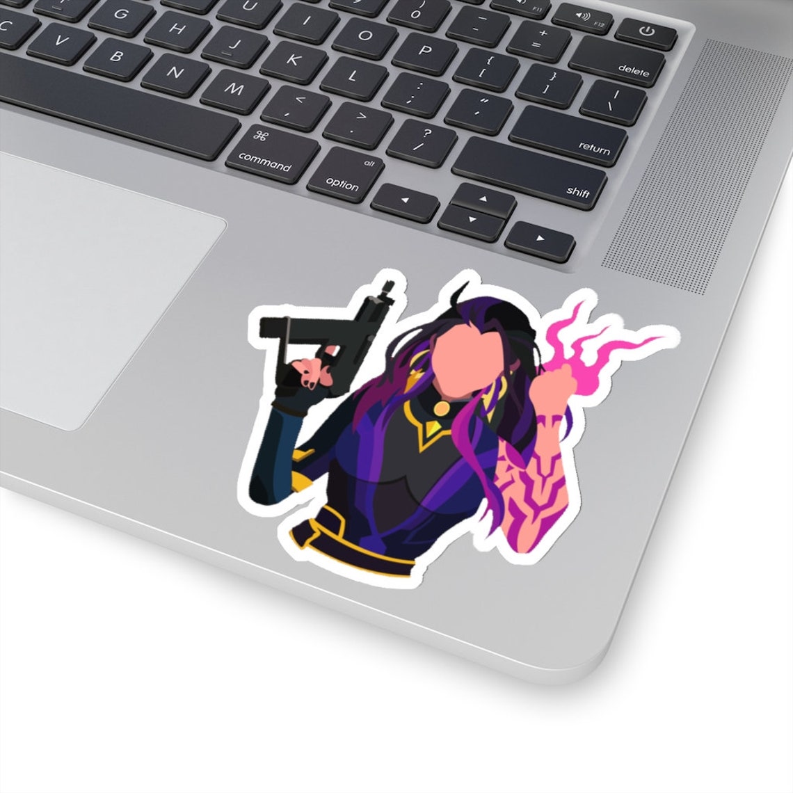 Valorant Stickers Reyna Transparent & White 2x2 3x3 4x4 | Etsy