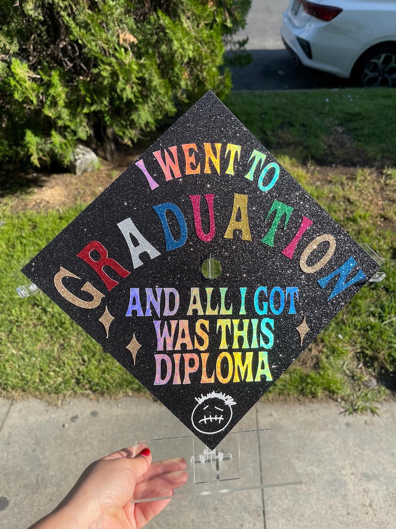 Graduation Cap Topper Class of 2026 Astroworld Handmade Topper Glitter ...