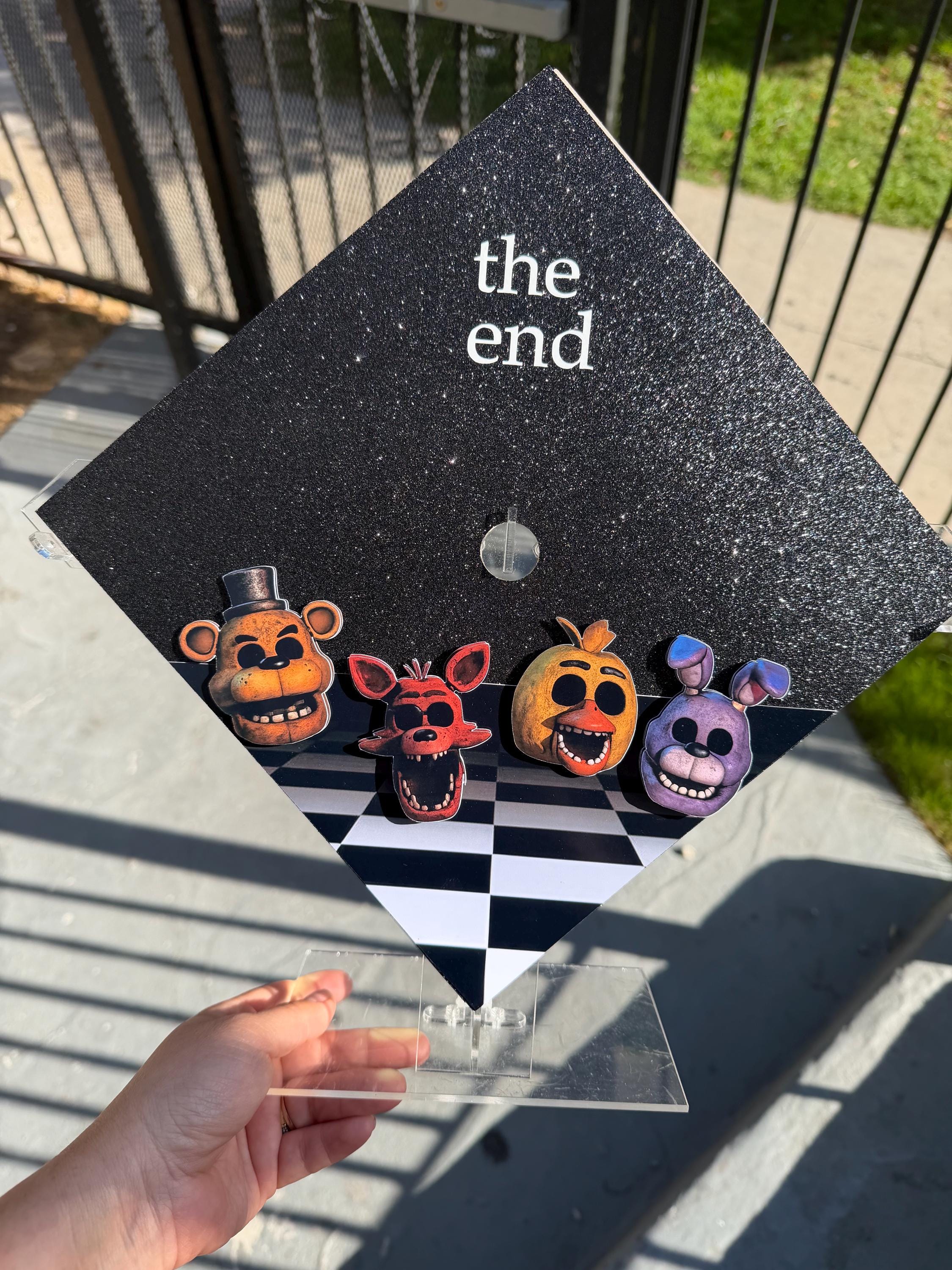 FNAF Graduation Cap Topper | Five Nights at Freddy’s Grad Cap | Class ...