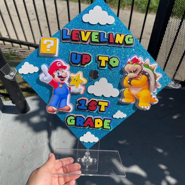 Mario Cap - Etsy