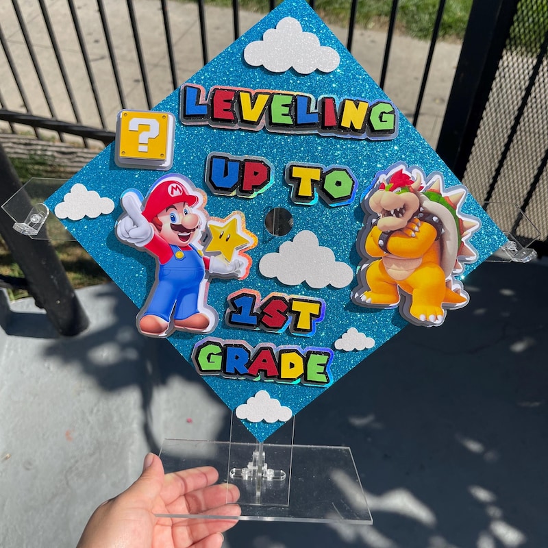 Mario Cap - Etsy