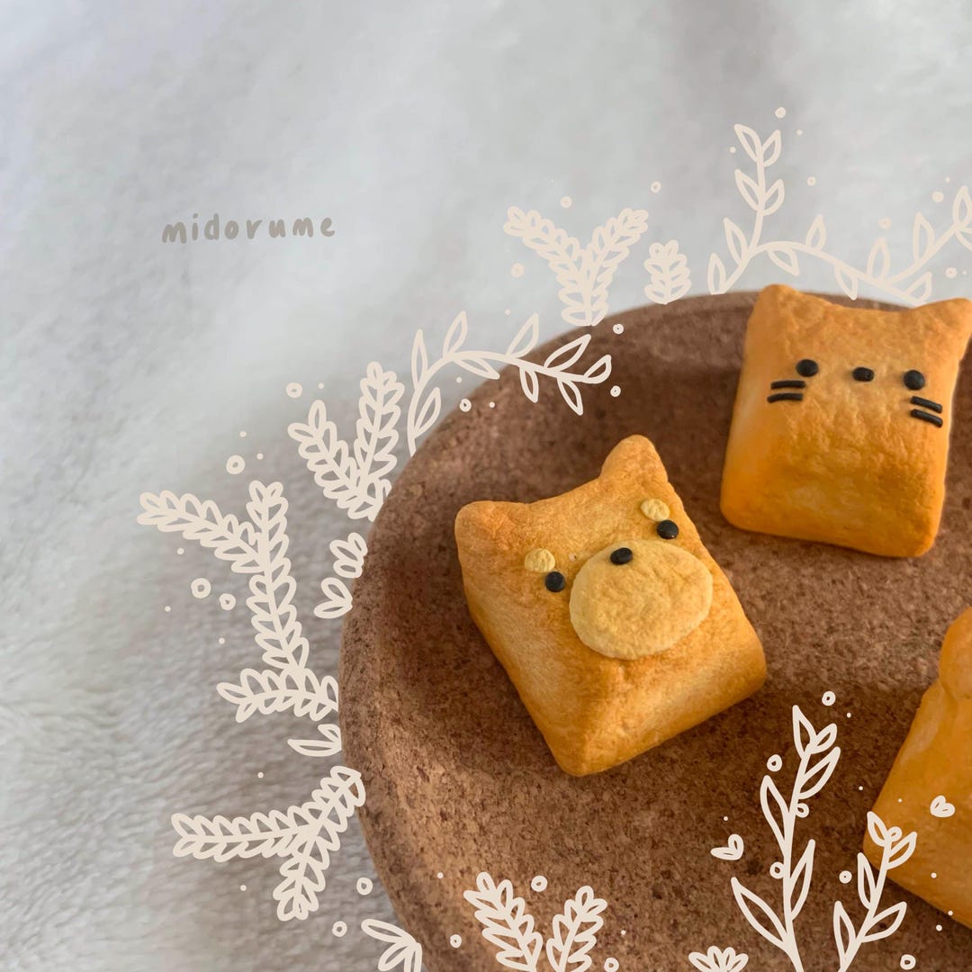 Cozy Toasted Bread Keycaps - Etsy
