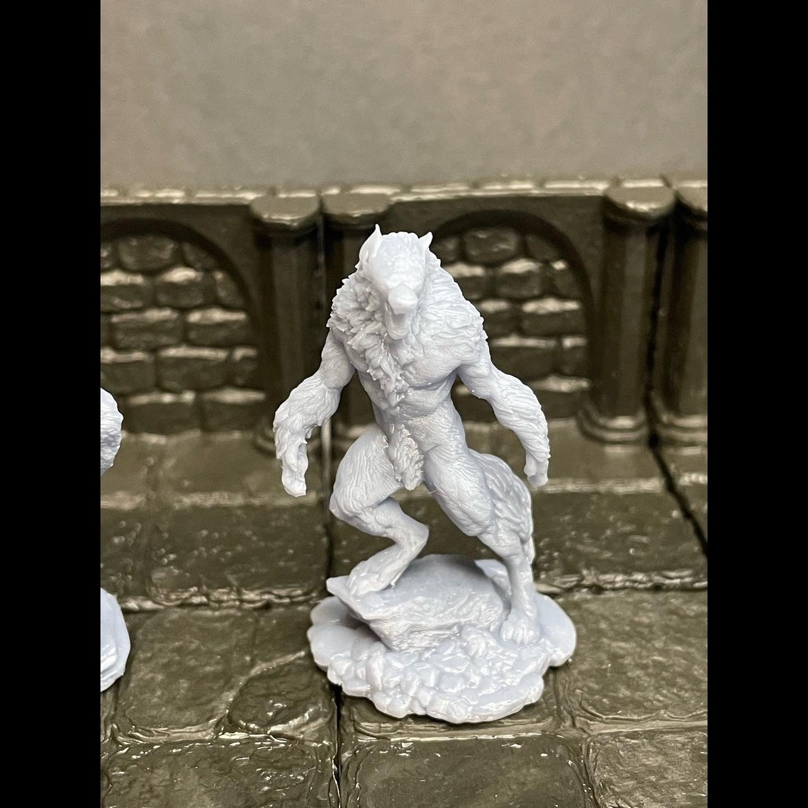 Dnd Werewolf Miniatures D&D Dungeons and Dragons - Etsy