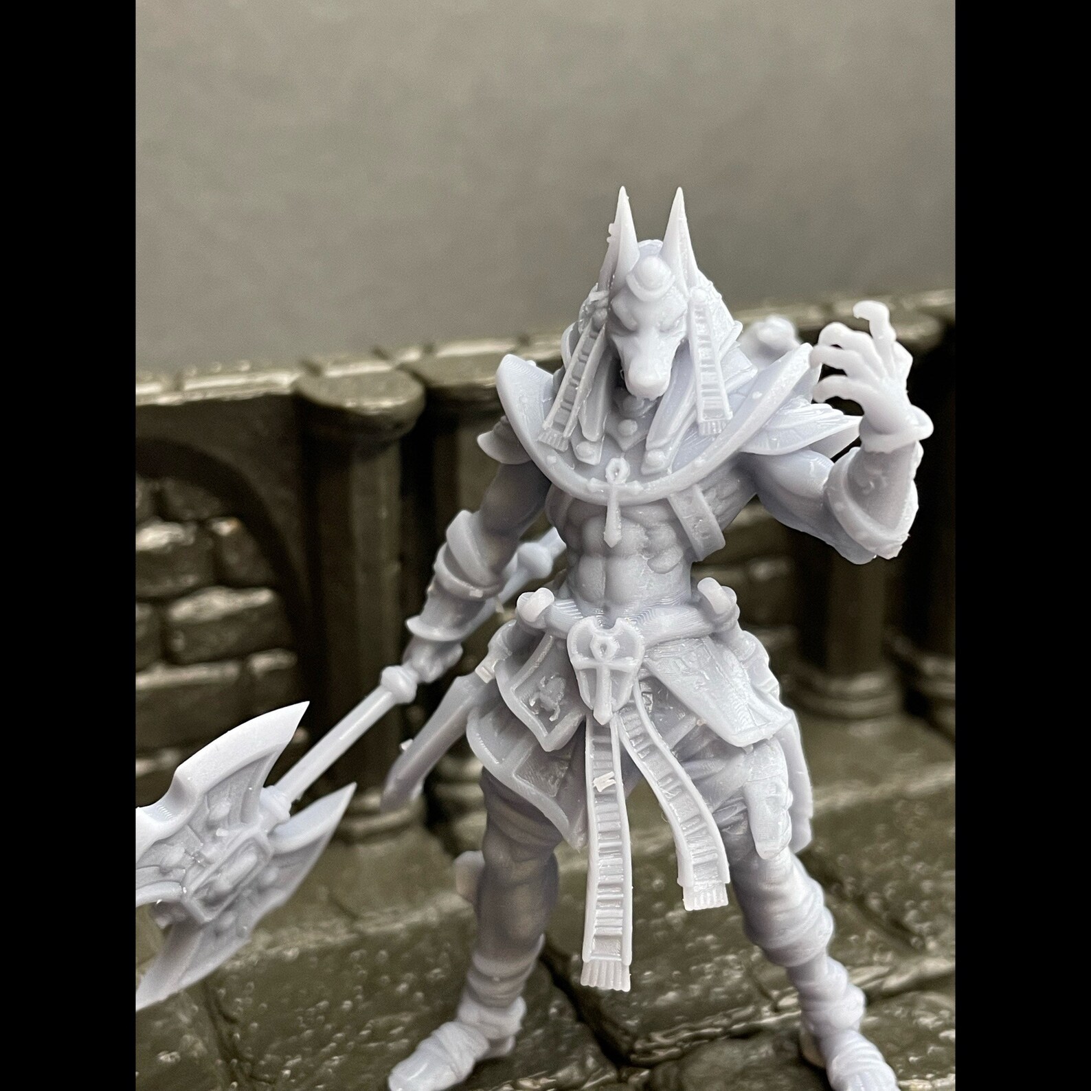 Dnd Jackal Miniatures Mummy Pharaoh DND Dungeons and - Etsy