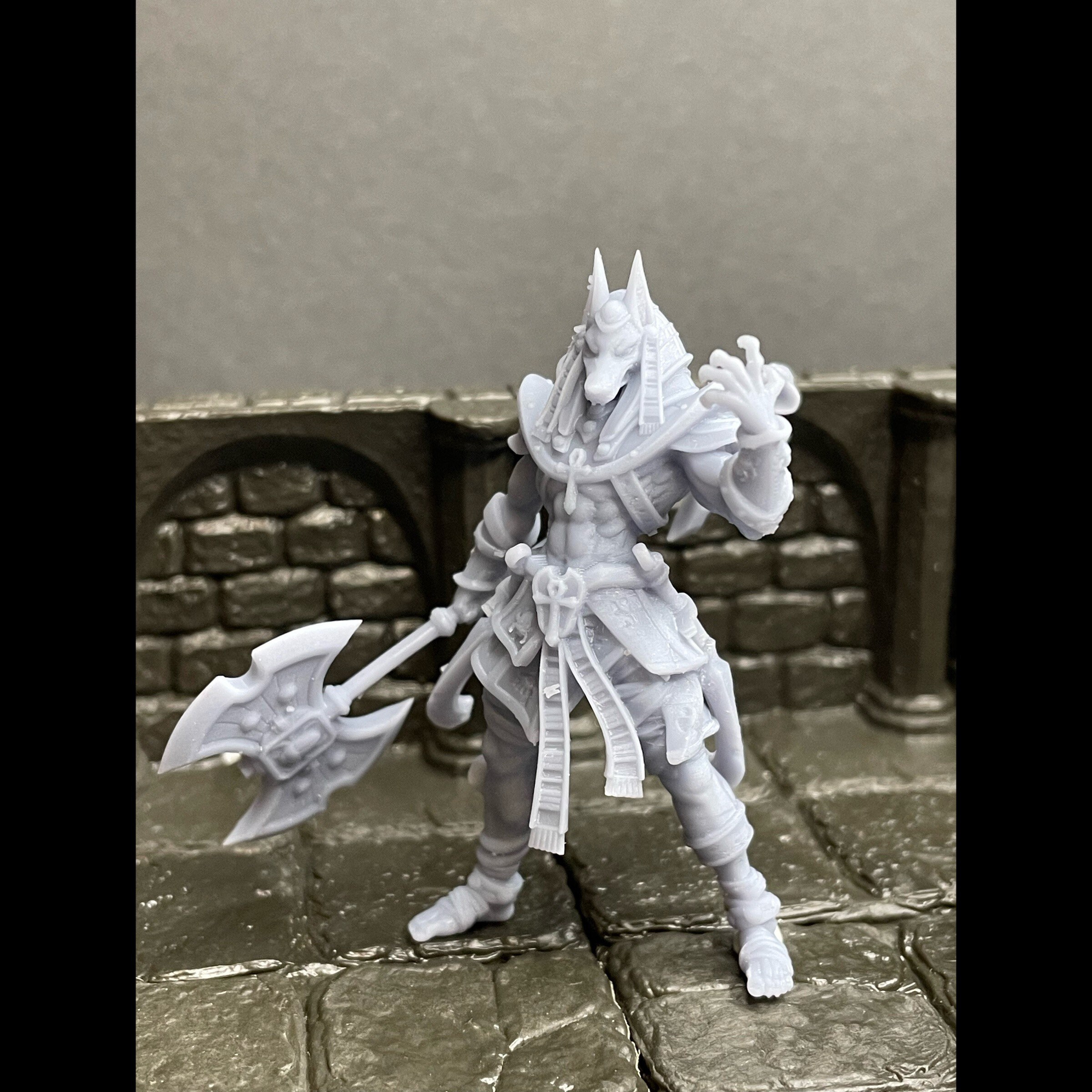 Dnd Jackal Miniatures Mummy Pharaoh DND Dungeons and - Etsy