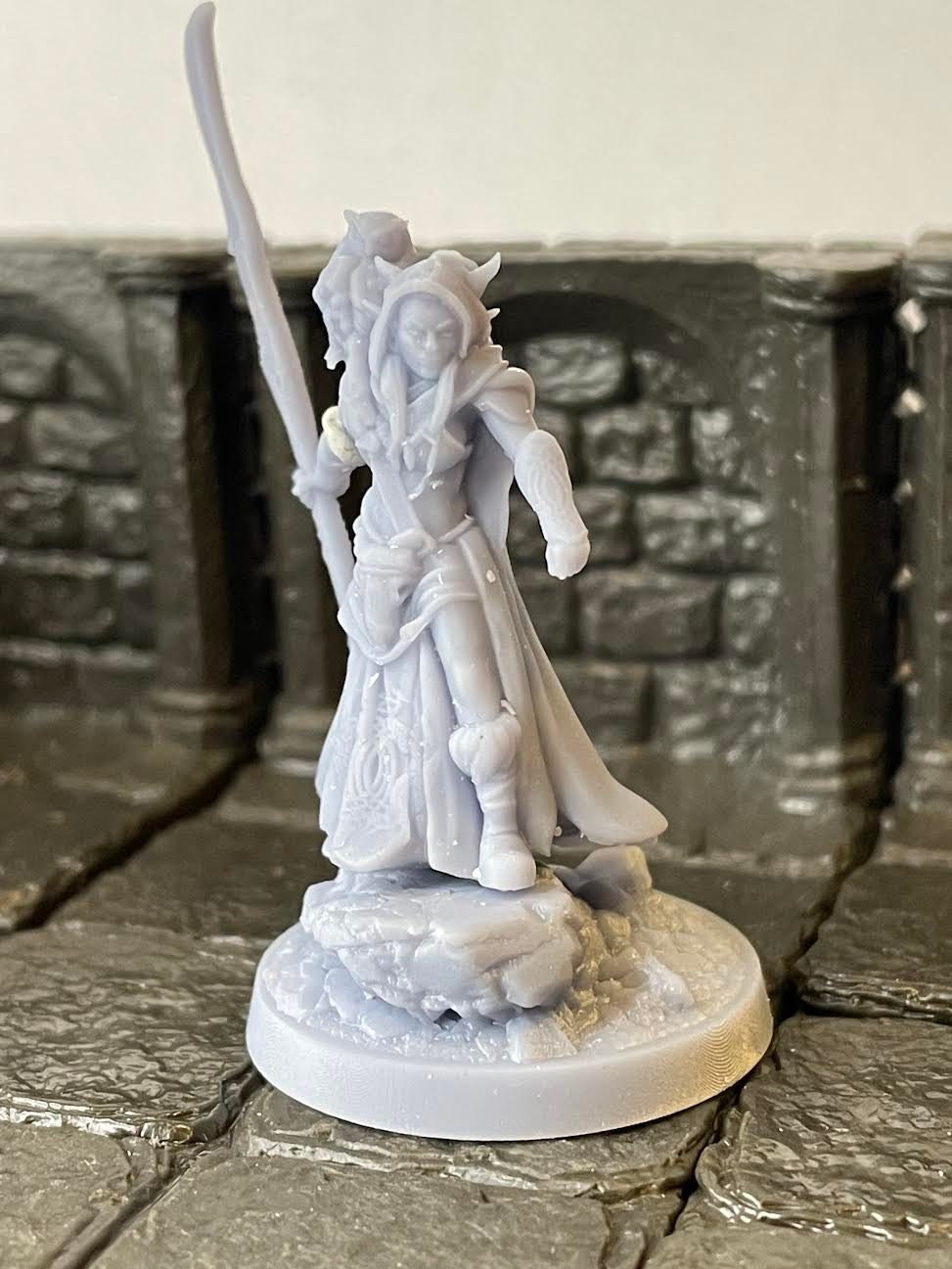 Dnd Elf Druid Miniature Dungeons and Dragons DND - Etsy