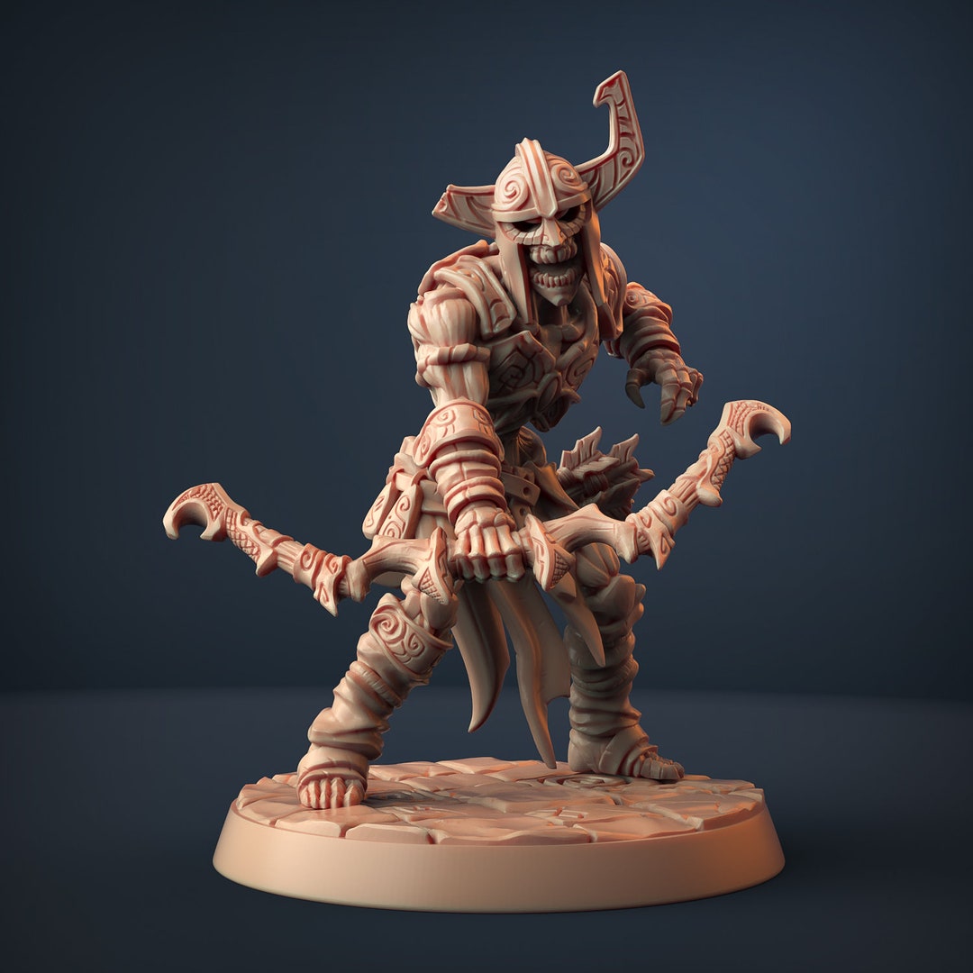 Dnd Skeleton Miniature Draugr F DND Dungeons and Dragons D&D Dnd ...