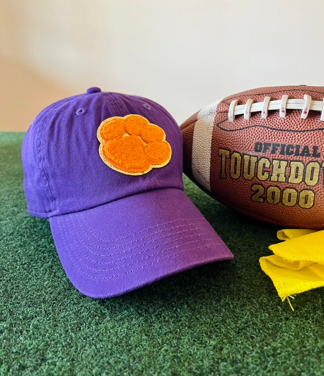 Clemson Tigers | College Football | Chenille Tiger Paw Patch Hat | Game ...