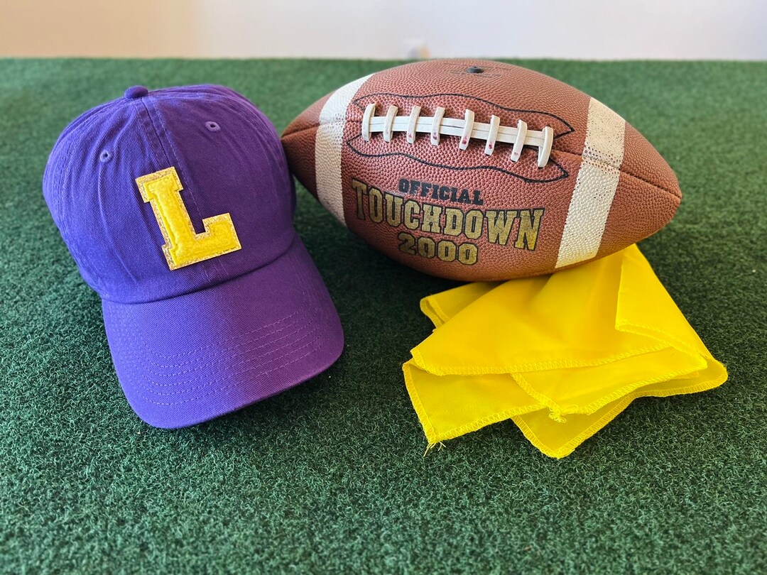 LSU | SEC | College Football | Chenille Varsity Letter Patch Hat | Game ...