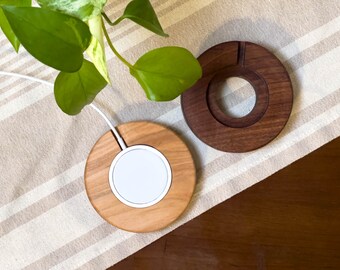 Iphone Magsafe Wood Holder - Etsy