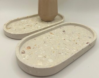 Seashell Terrazzo Tray - Etsy