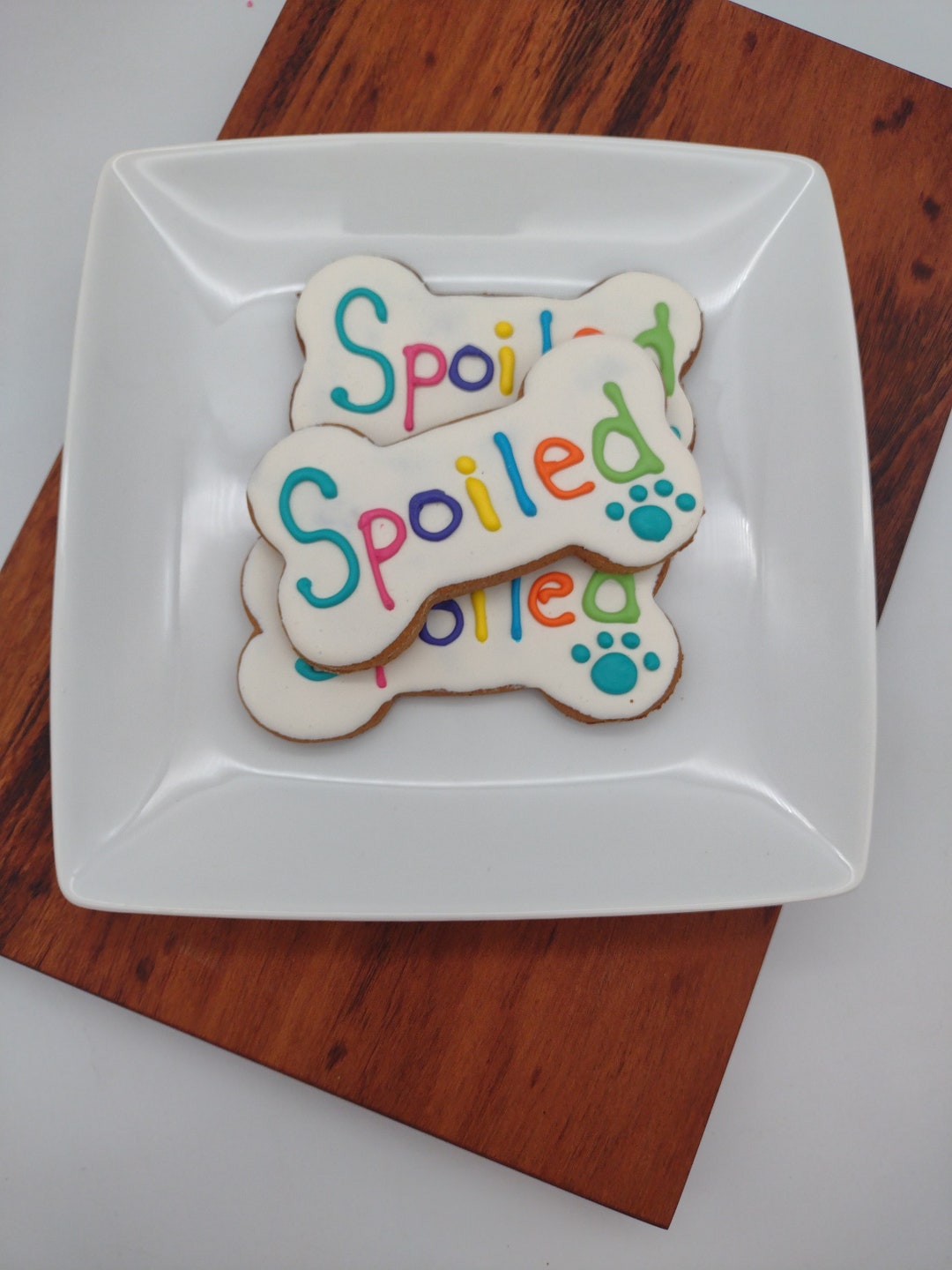 Dog Bone Cookies, Gourmet Pet Treat, Spoiled Dog, Dog Cookies, Dog ...