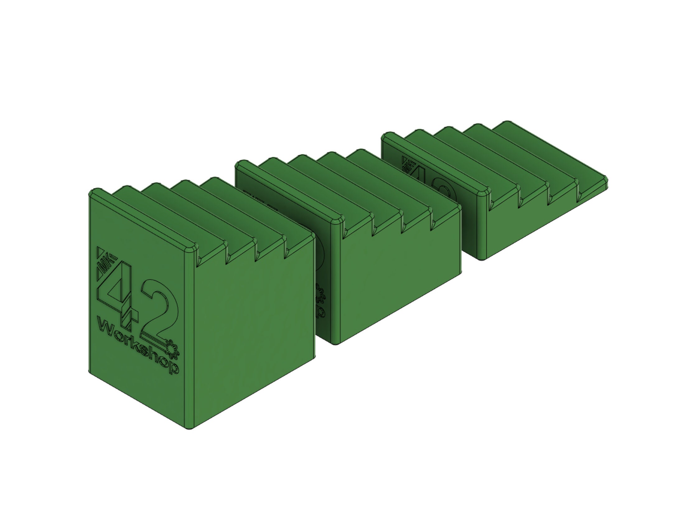 Carbide 3D Essential/gator Tooth Clamp Step Blocks (4 Sets, 12 Total ...