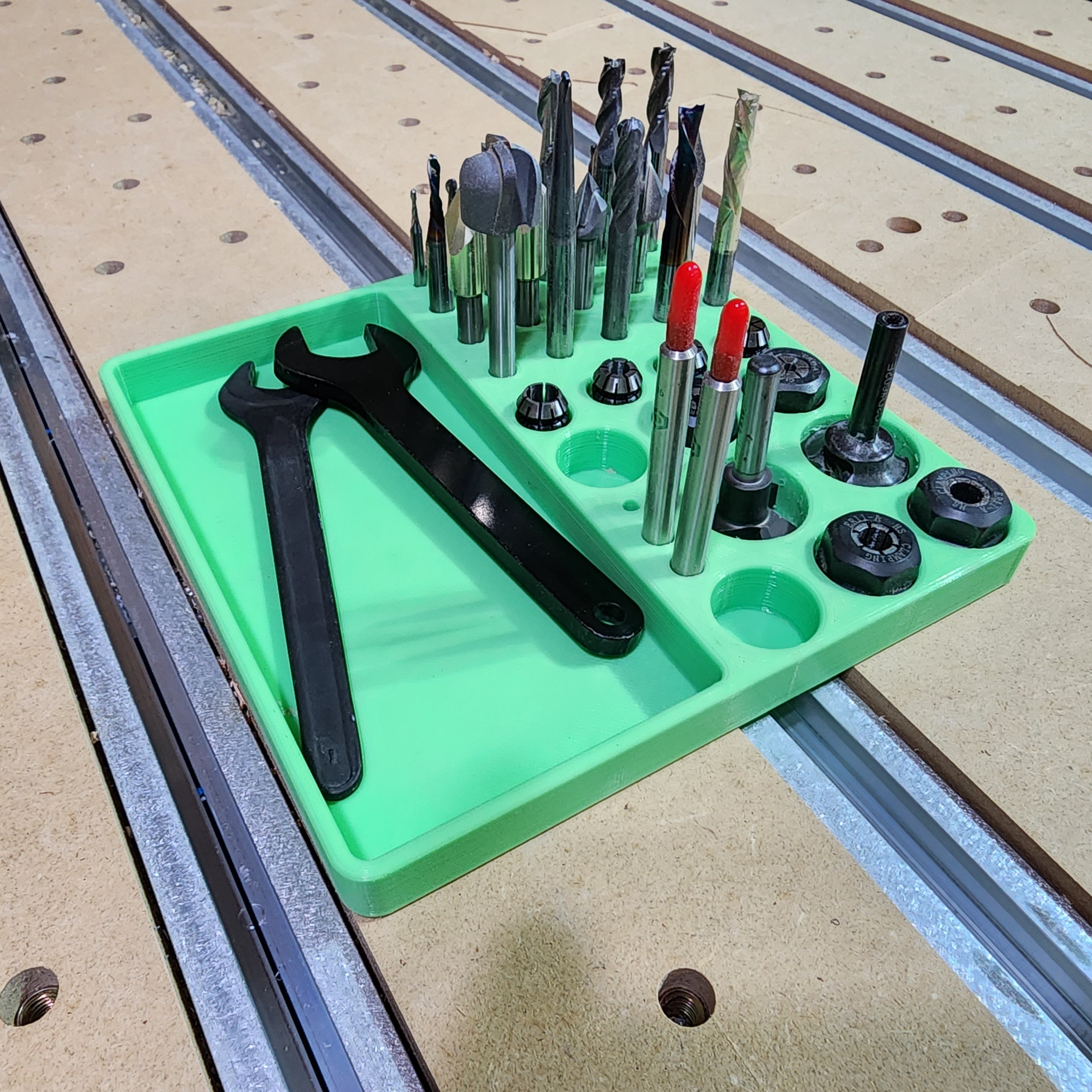 CNC Router Bit Organizer 3D Print Digital File - Etsy