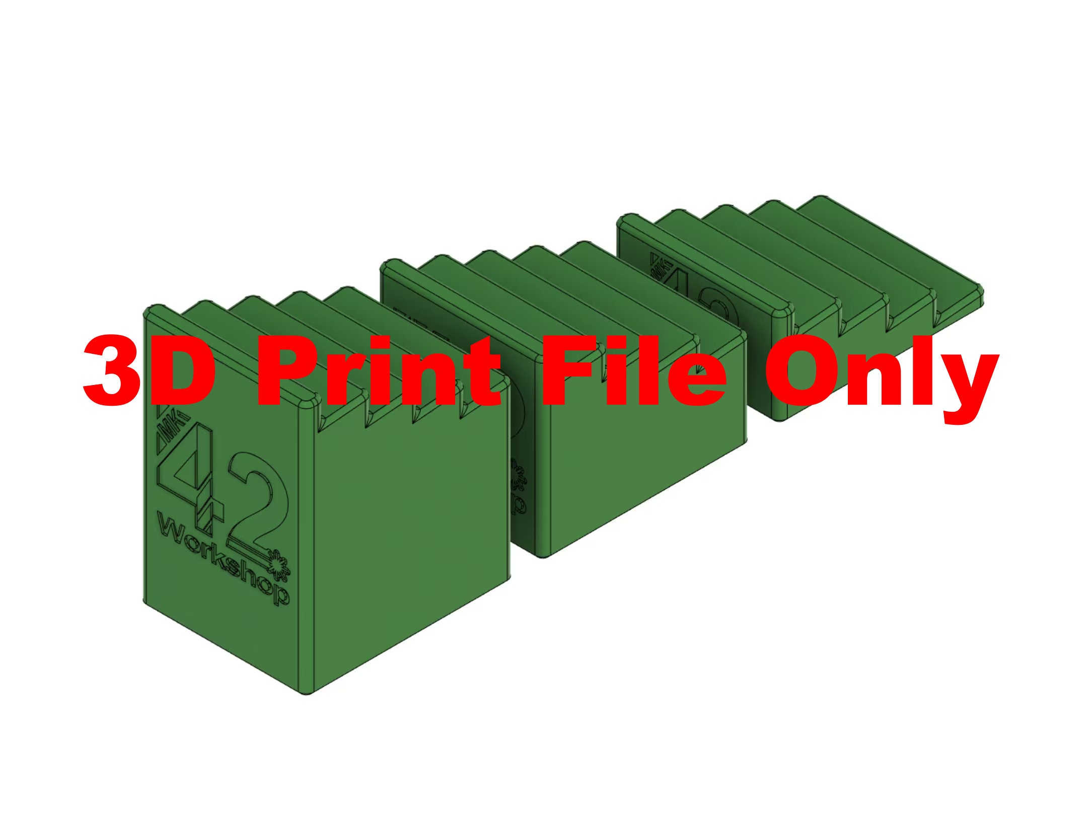 Carbide 3D Essential/gator Tooth Clamp Step Blocks (3D Print Digital ...