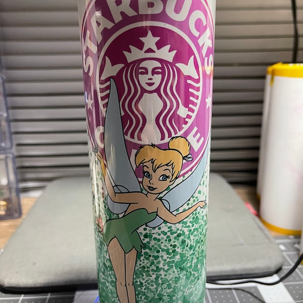Tinker Bell Starbucks Wrap Svg - Etsy